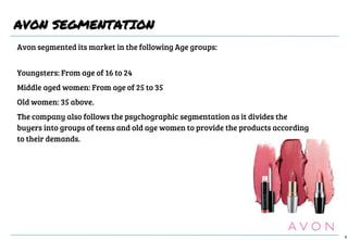 International Business Strategy_AVON_Present | PPTX