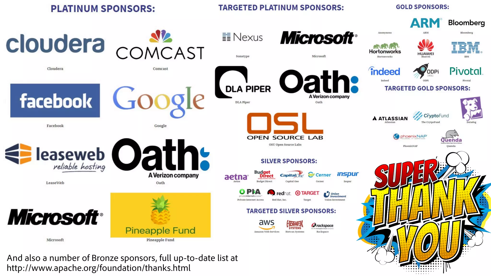State of the Feather - ApacheCon North America 2018 | PDF | Web Development | Internet