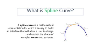Bezier Curve and Spline Curve | PPTX