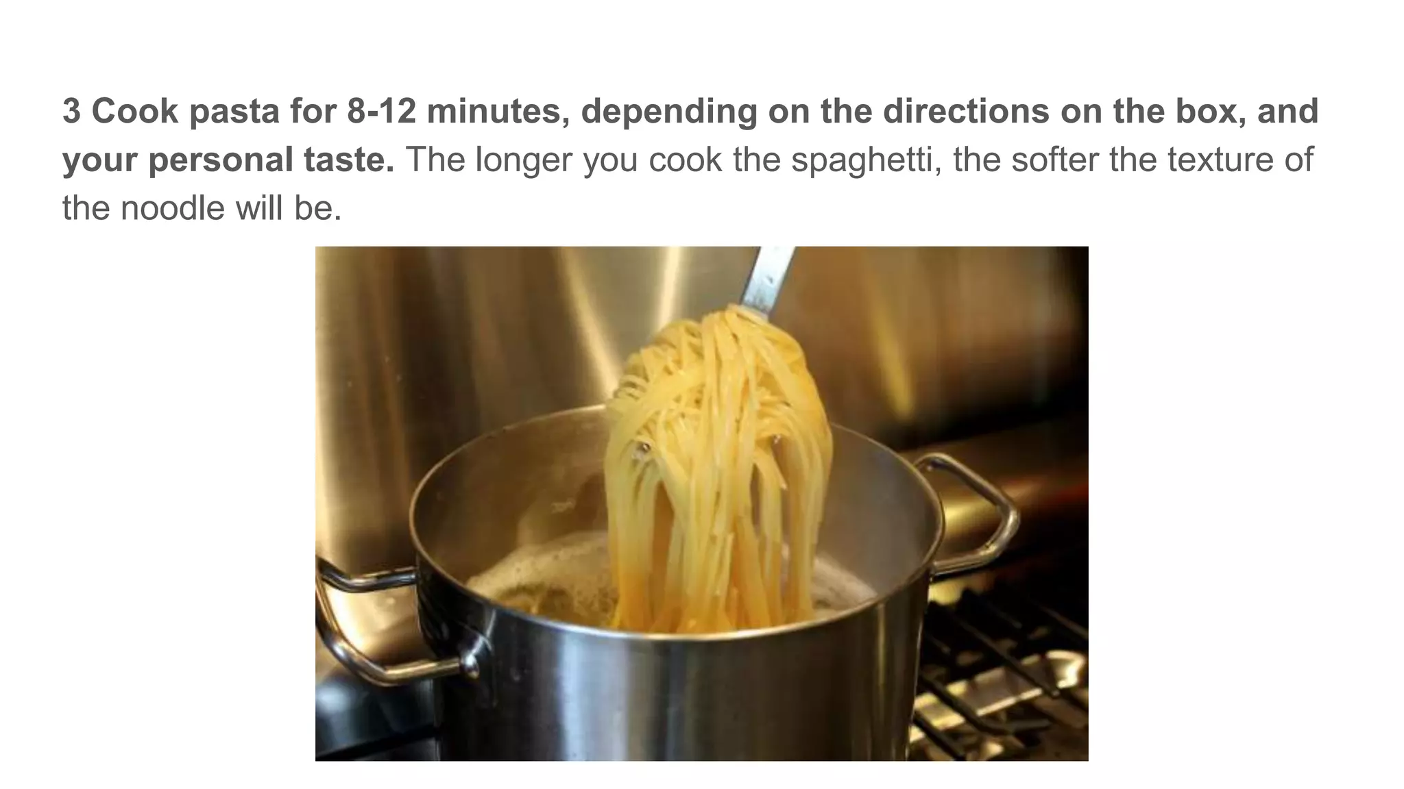 Wikihow howtomakespaghetti | PPT