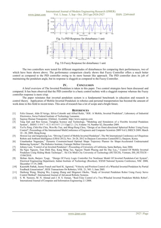 Inverted Pendulum Control: A Brief Overview | PDF