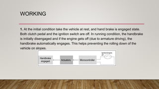 Automated hand Brake | PPTX