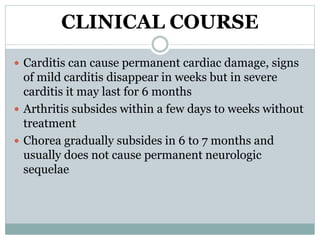 Acute rheumatic fever | PPTX