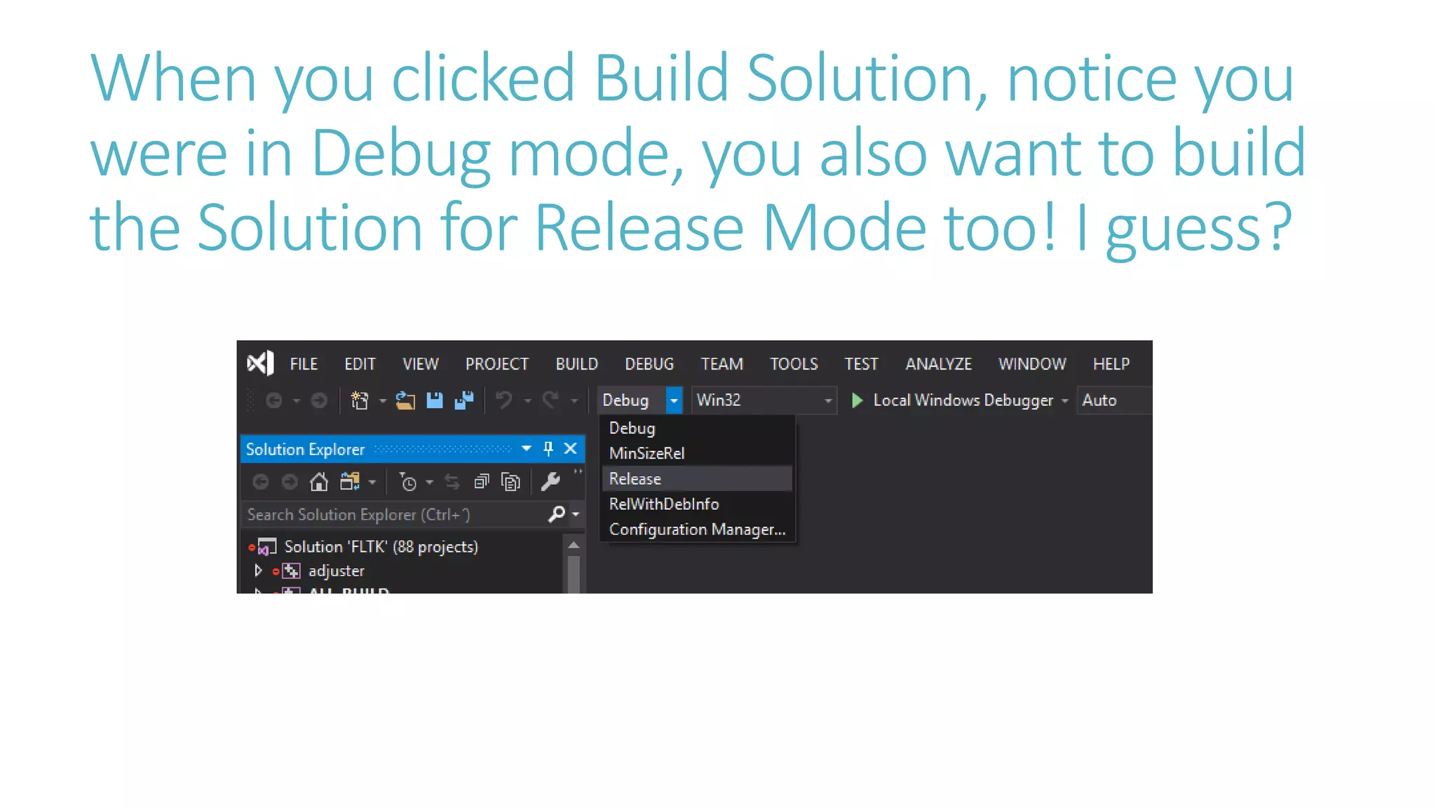 Fltk on win10 with visual studio | PPTX