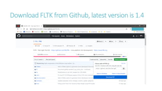 Fltk on win10 with visual studio | PPTX