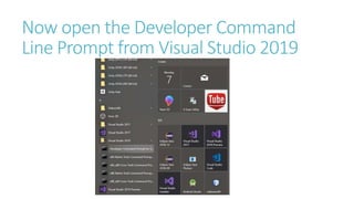 Fltk on win10 with visual studio | PPTX