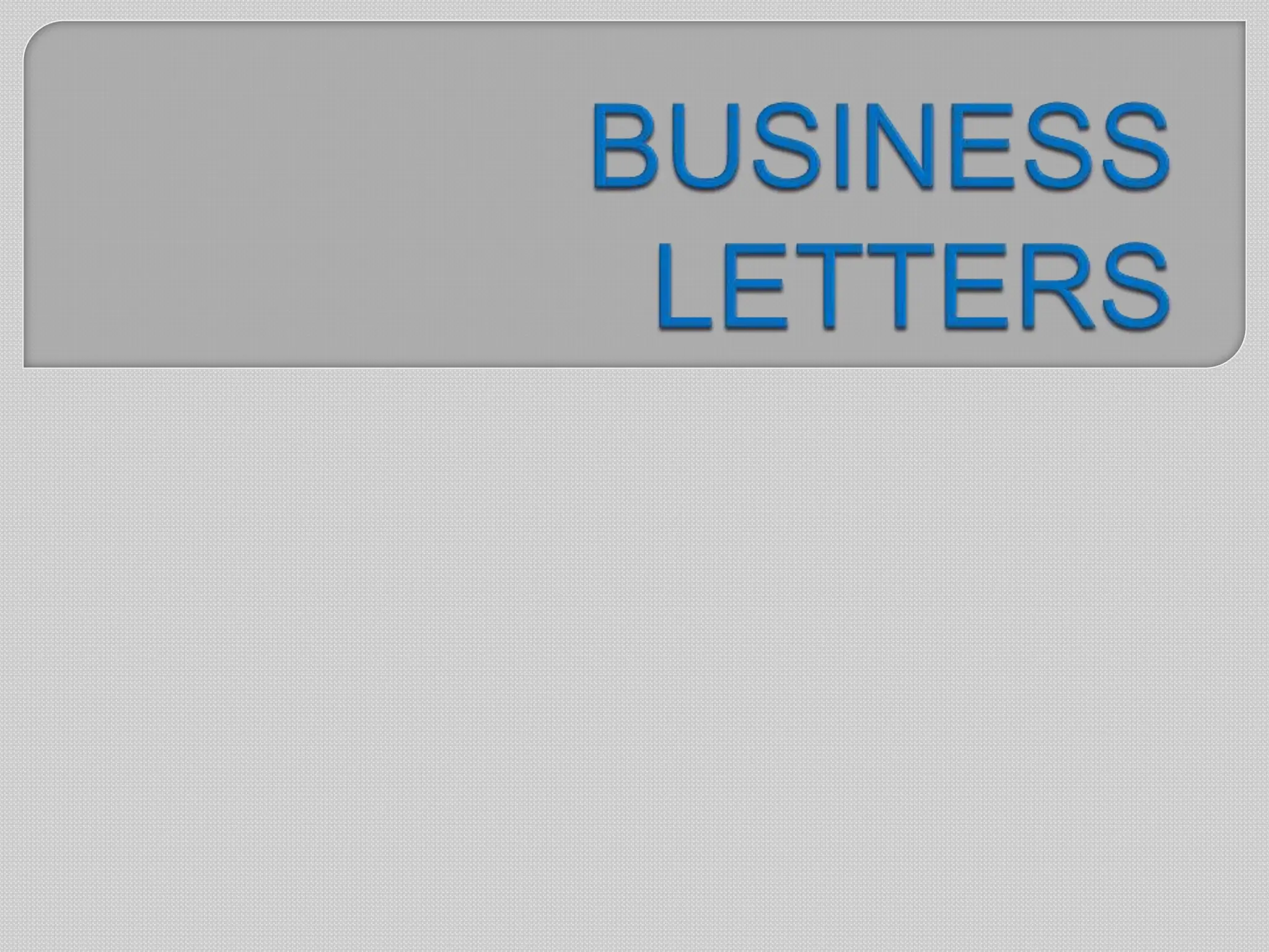 business letters and repots module mc.pptx