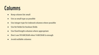 Database design best practices | PPT