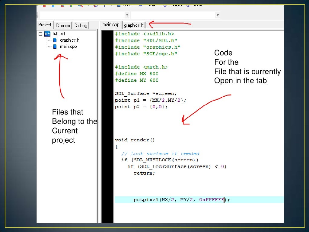 C game programming - SDL