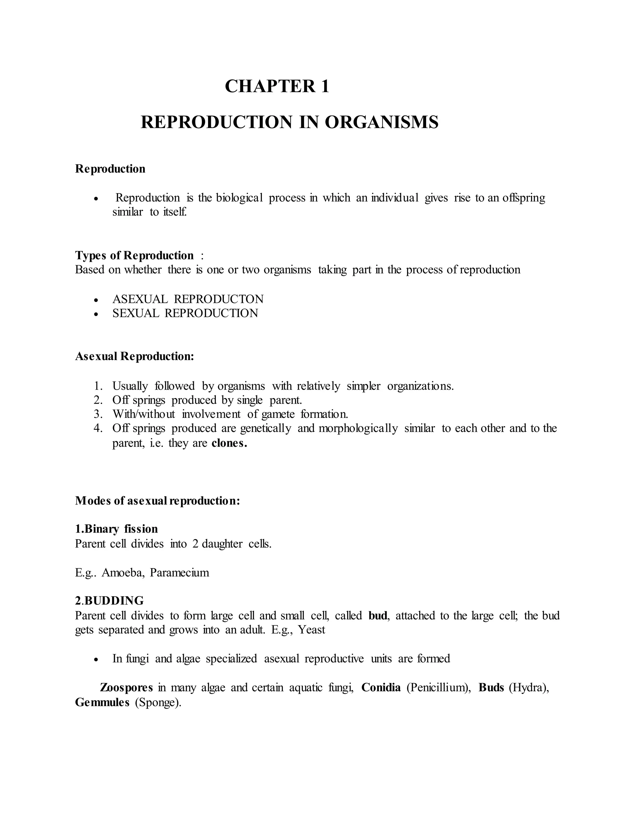 Reproduction and in organisms | DOCX