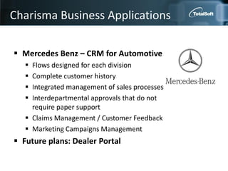 Charisma 2014 - New features | PPT