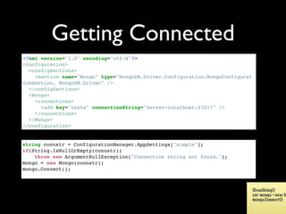 C# Development (Sam Corder) | KEY | Databases | Computer Software and Applications