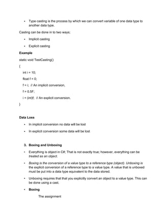 C# by Zaheer Abbas Aghani | DOC