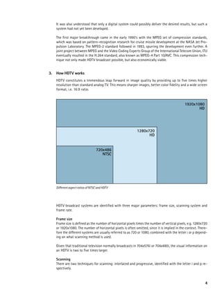 HDTV (High Definition Television) and video surveillance | PDF