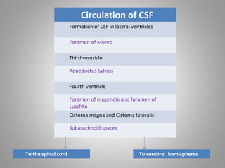 Cerebro Spinal Fluid- CSF | PPT