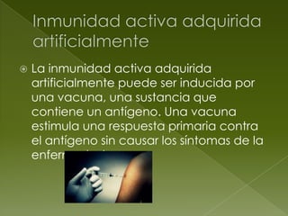Inmunidad [Tipos] | PPTX