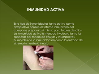 Inmunidad [Tipos] | PPTX