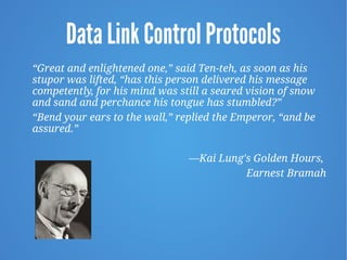Chapter 7 - Data Link Control Protocols 9e | PDF