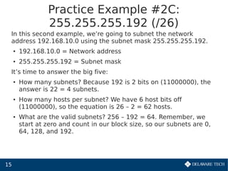 Chapter 8 - IP Subnetting, Troubleshooting and Introduction to NAT 9e | PPT