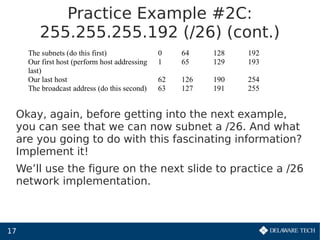 Chapter 8 - IP Subnetting, Troubleshooting and Introduction to NAT 9e | PPT