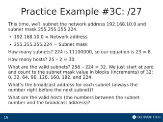 Chapter 8 - IP Subnetting, Troubleshooting and Introduction to NAT 9e | PPT