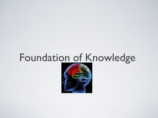 Foundations of Knowledge | PPT