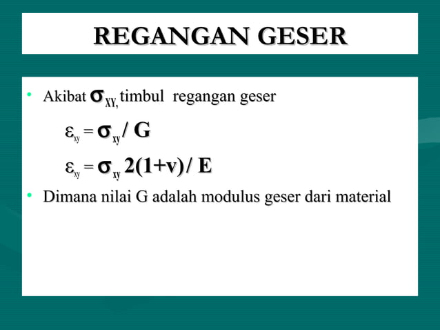 C.tegangan dan-regangan1 | PPT