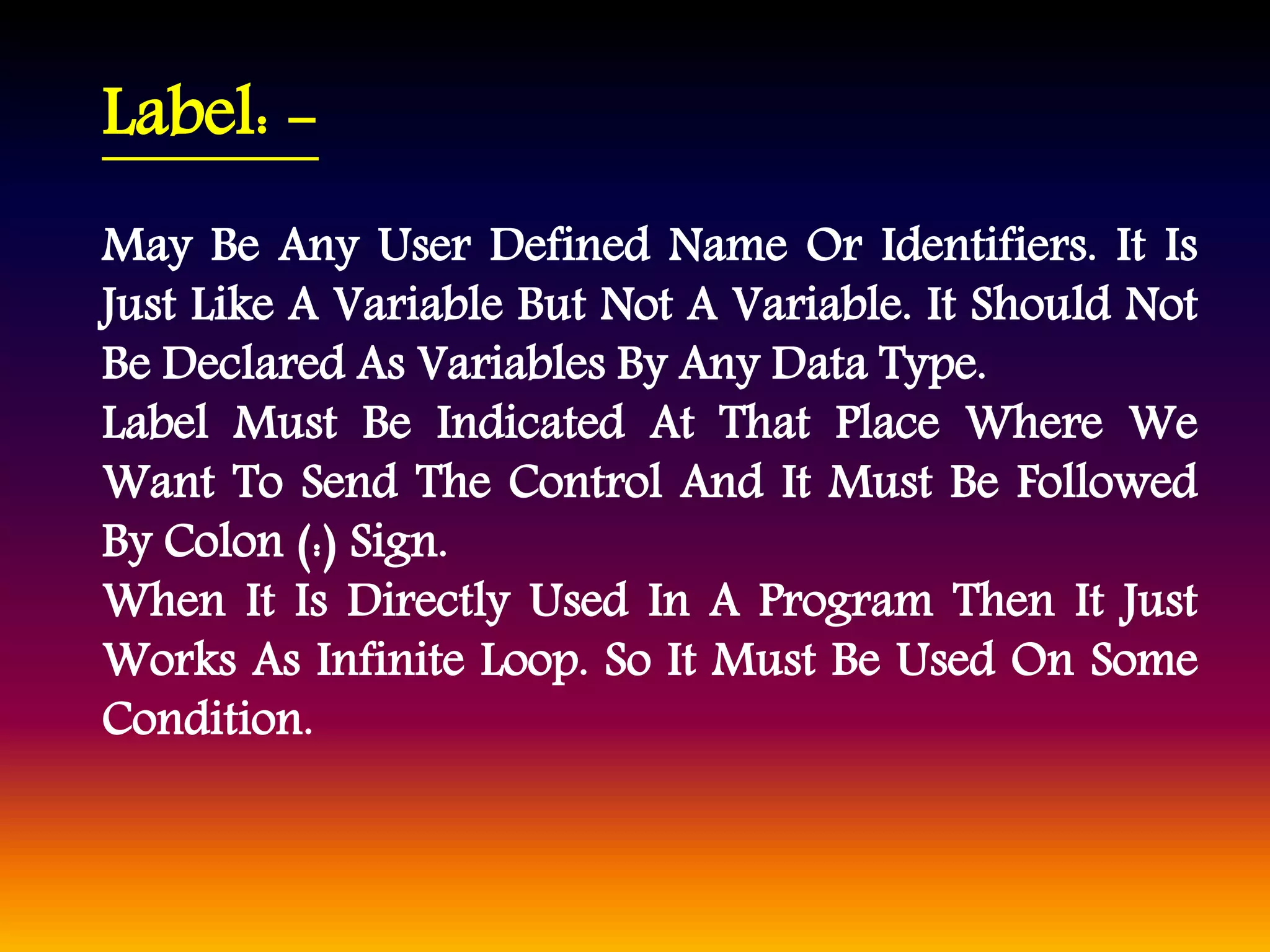 CONDITIONAL STATEMENT IN C LANGUAGE | PPTX