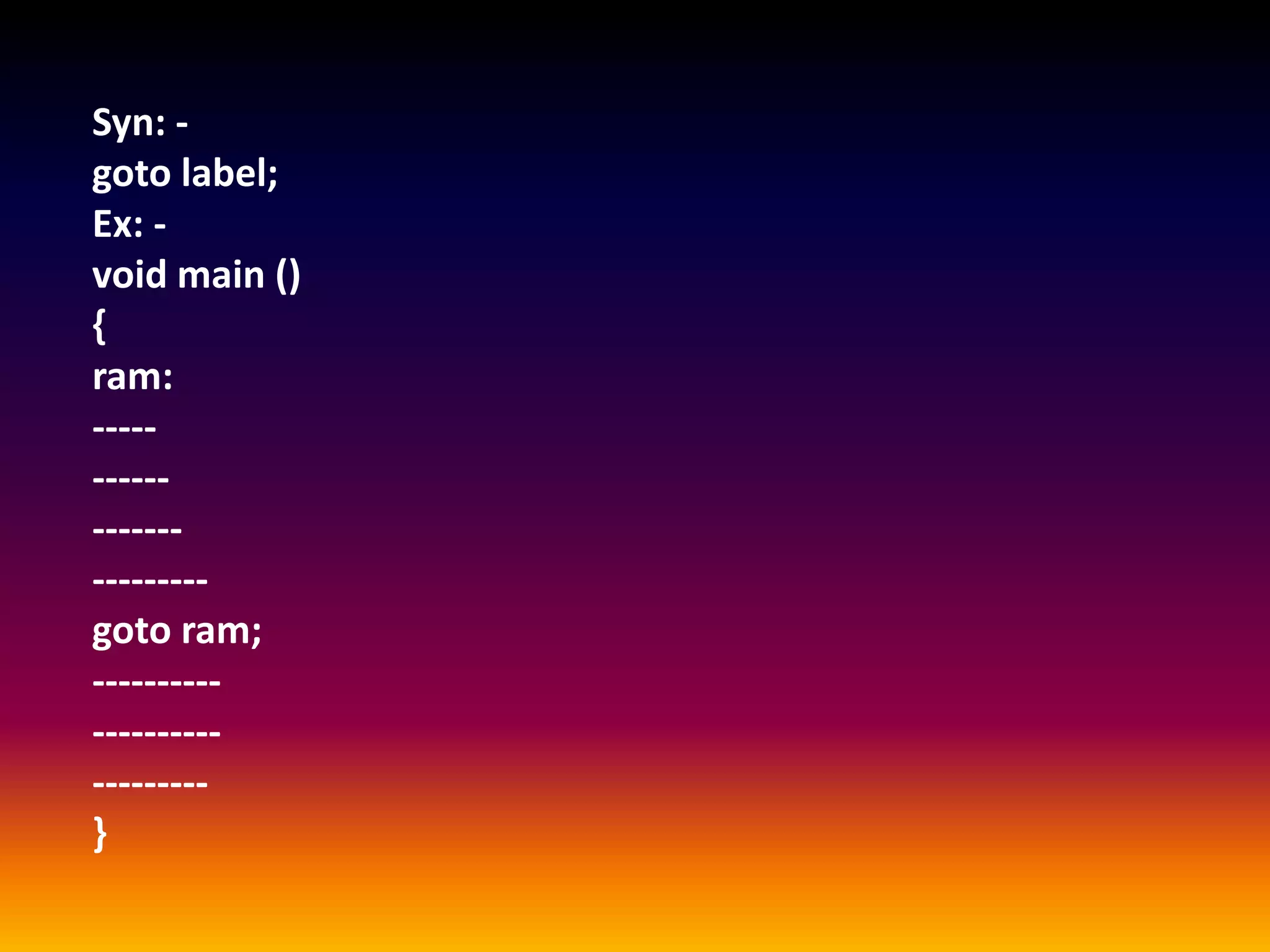 CONDITIONAL STATEMENT IN C LANGUAGE | PPTX