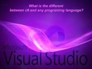 C# | PPT