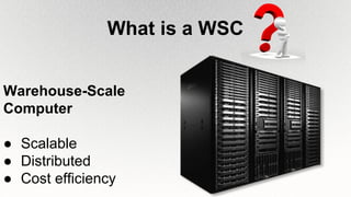 An introduction to the Design of Warehouse-Scale Computers | PPT