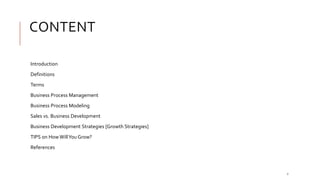 The Basics of Business Development | PPTX