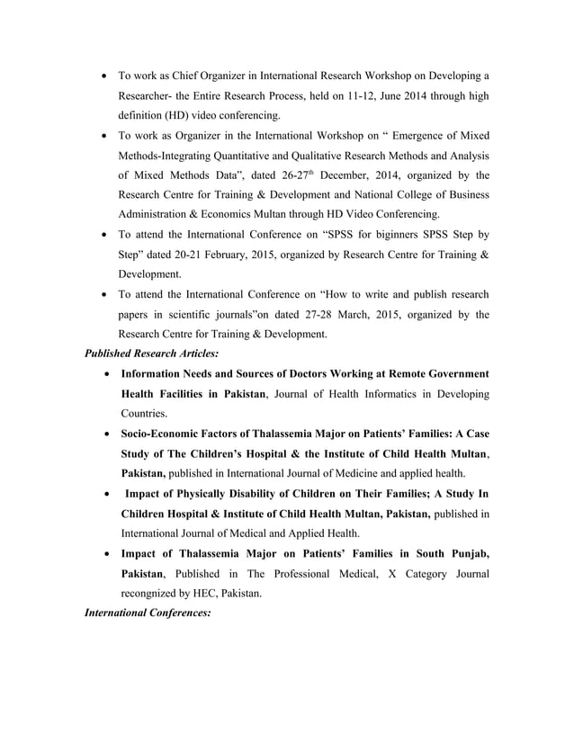 C.v dr. kamran ishfaq | DOC