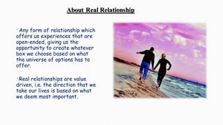 Real Vs Virtual Relationships | PPT