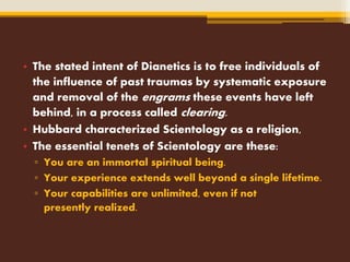 CHURCH OF SCIENTOLOGY | PPTX