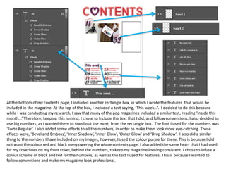 Contents page layout | PPT