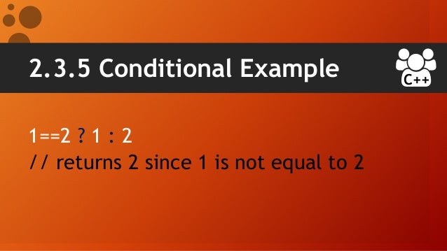 C++ Programming Language