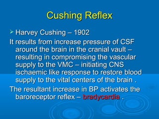 Cardio Vascular Reflex | PPT