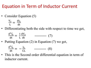 Time Domain response of second order linear circuit | PPTX