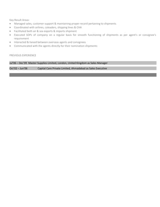 International Business Development Manager | PDF