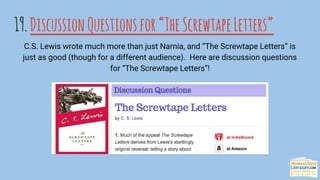 C.S. Lewis Teaching & Activity Guides | PDF