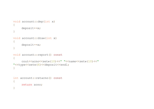 C++ coding for Banking System program | PDF | Computing | Technology ...