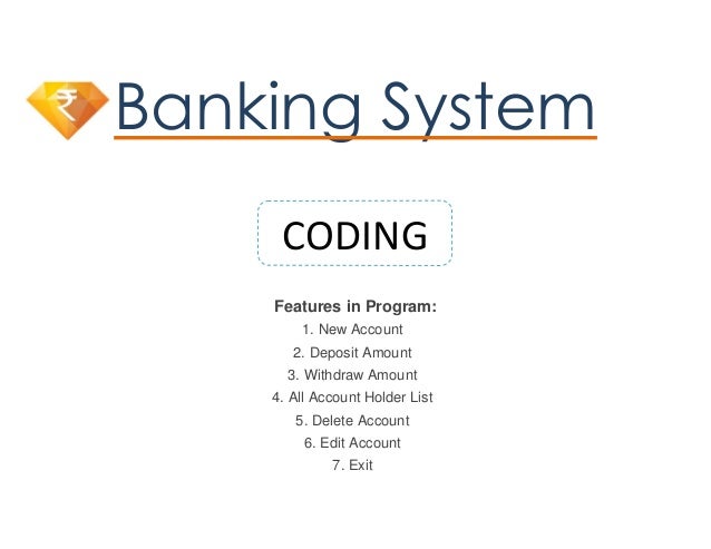 C++ coding for Banking System program
