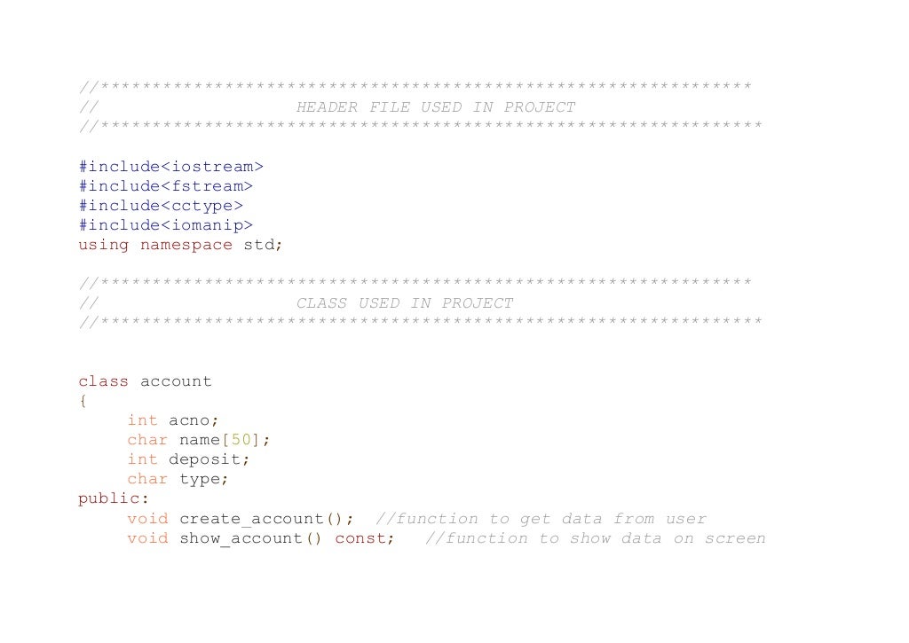 C++ coding for Banking System program