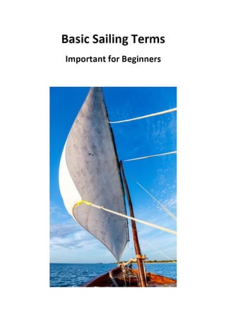Basic Sailing Terms | PDF