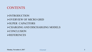 MICRO GRID OPERATION AND CONTROL_C.S.P | PPTX