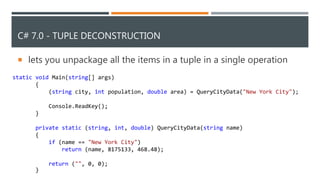 C#.net evolution part 2 | PPT