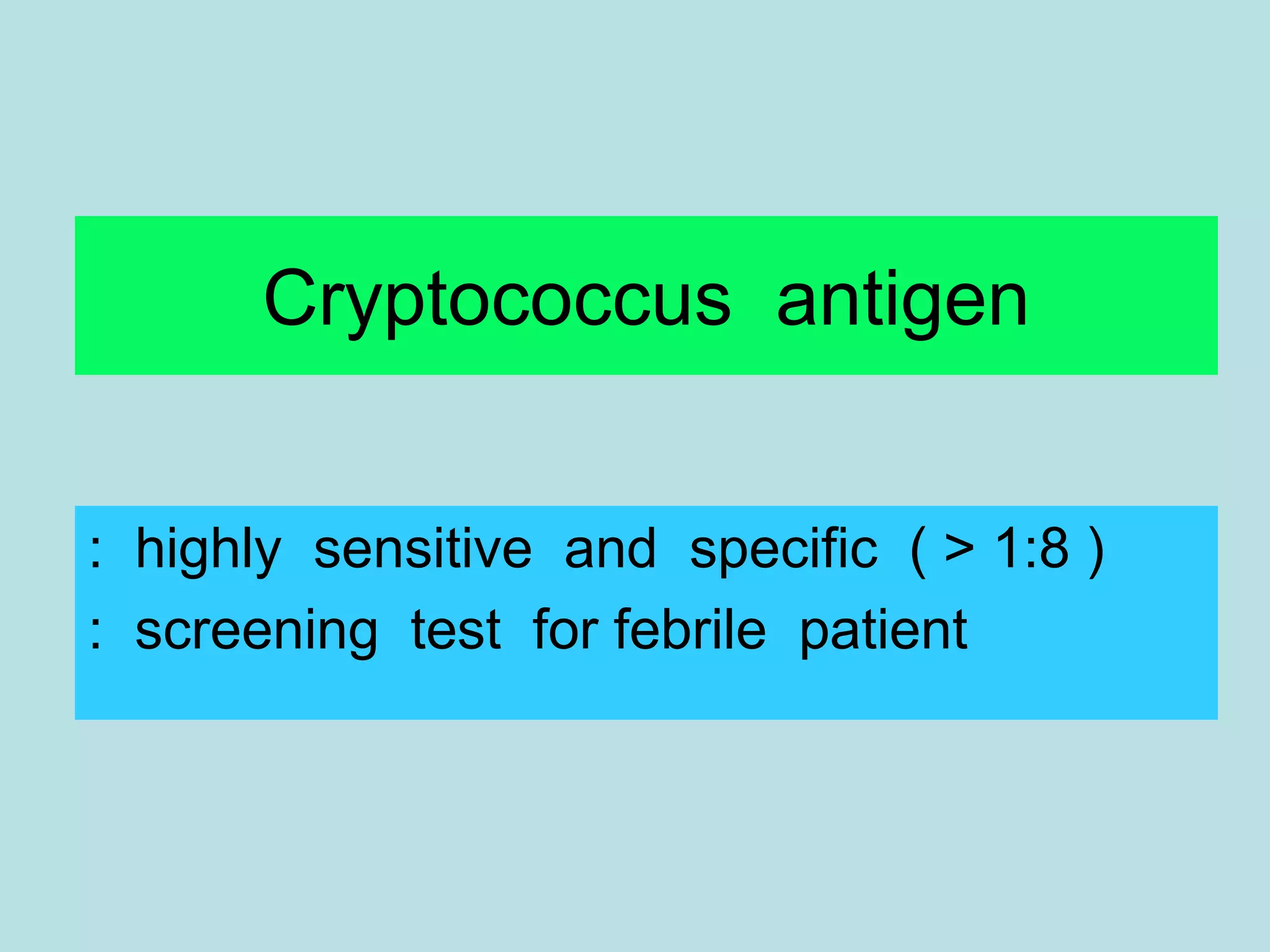 Cryptococcosis | PPT