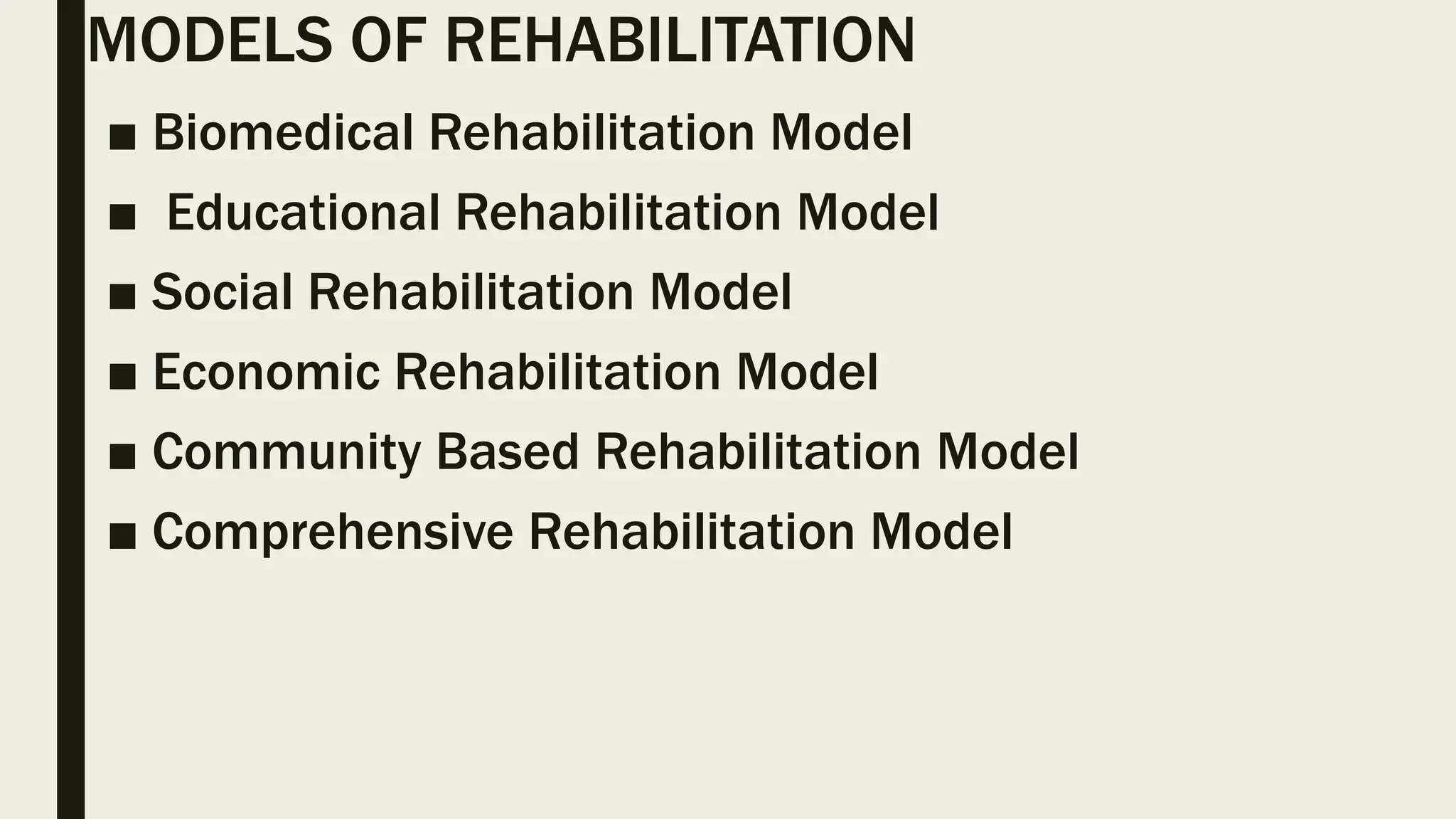 community based rehabilitation | PPTX
