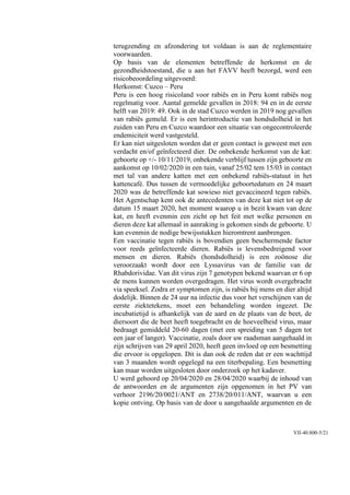 Eigenares kater Lee moet FAVV 700 euro betalen | PDF